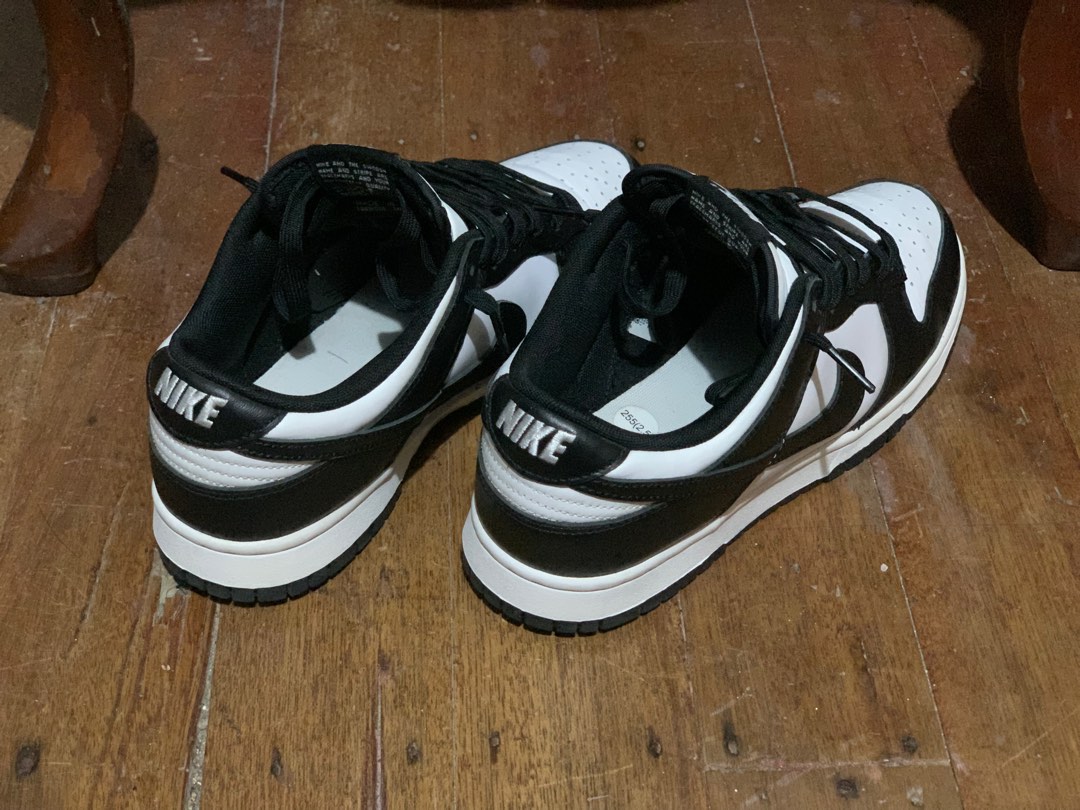Nike Panda Dunks Low, Men's Fashion, Footwear, Sneakers on Carousell