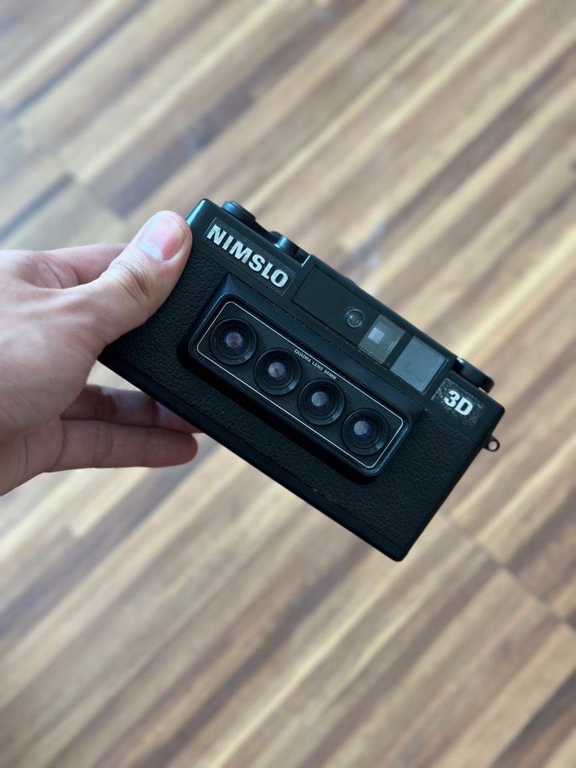 Nimslo 3D Film Camera, Photography, Cameras on Carousell