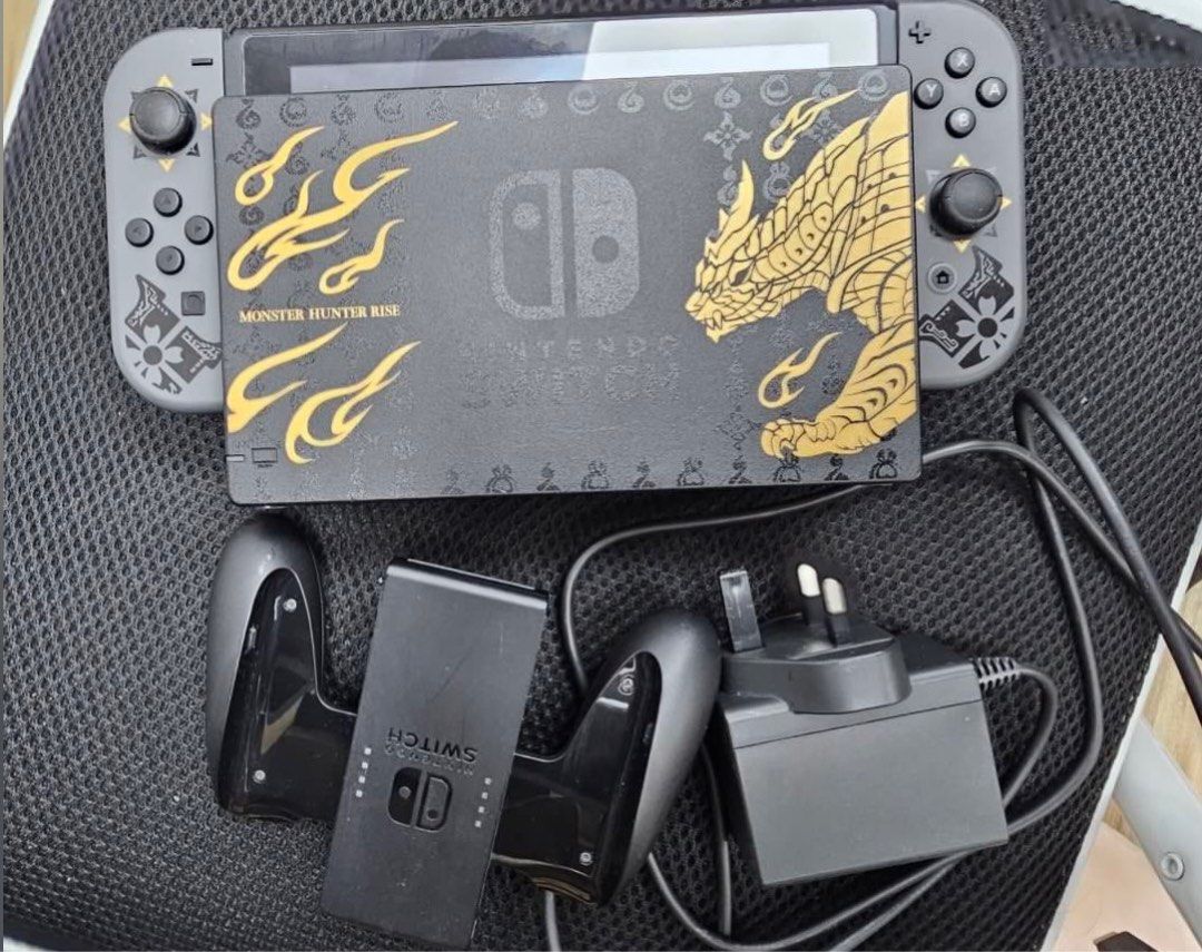 Nintendo Switch MHR 版 monster hunter rise, 電子遊戲, 電子遊戲機, Nintendo 任天堂 - Carousell