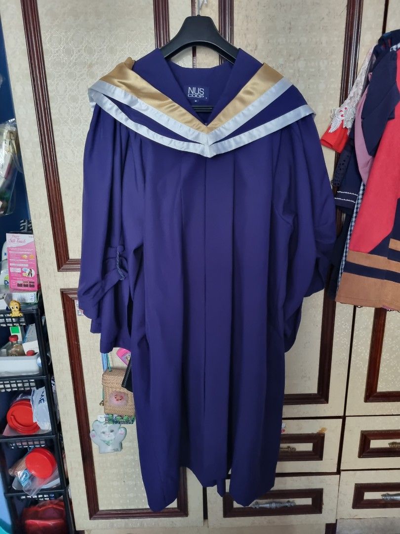 NUS Graduation Gown, Women's Fashion, Dresses & Sets, Evening dresses ...