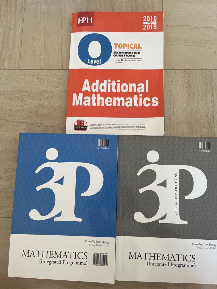 O level and 3P IP mathematics, Hobbies & Toys, Books & Magazines ...