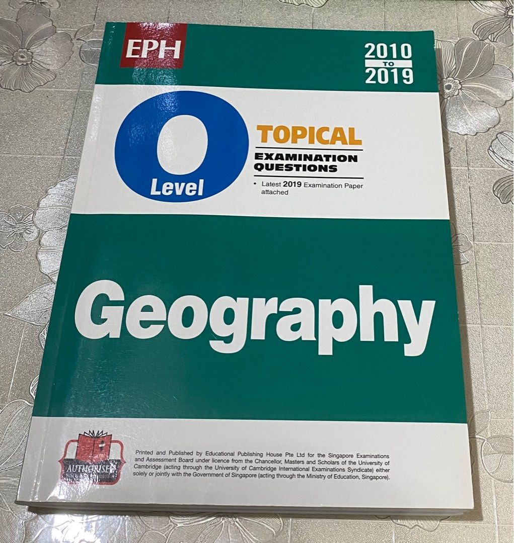 O Level Geography TYS, Hobbies & Toys, Books & Magazines, Assessment ...