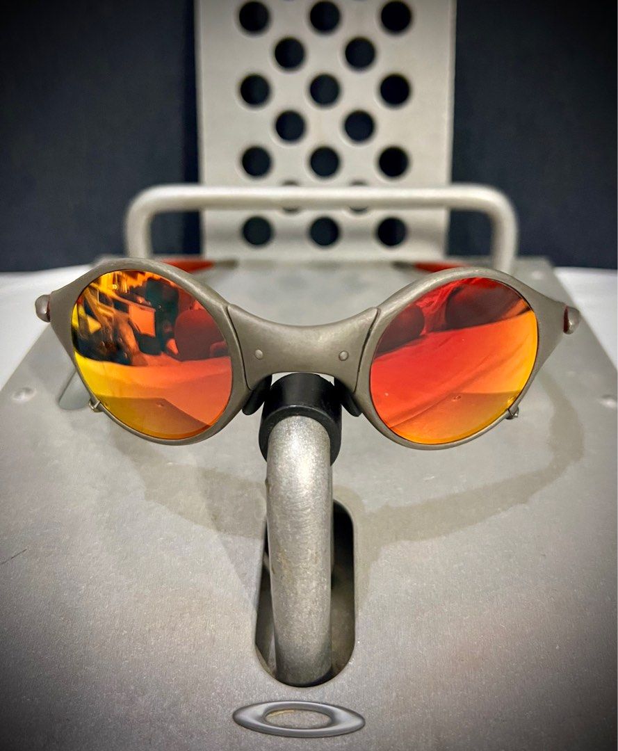 Oakley Mars Xmetal Ruby iridium lens, Men's Fashion, Watches ...