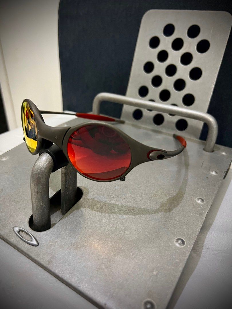 Oakley Mars Xmetal Ruby iridium lens, Men's Fashion, Watches ...