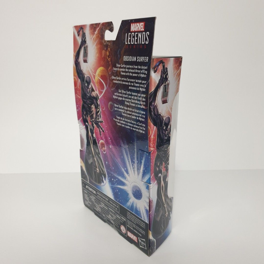 OBSIDIAN SURFER Marvel Silver Surfer Marvel Legends Series, Hobbies ...
