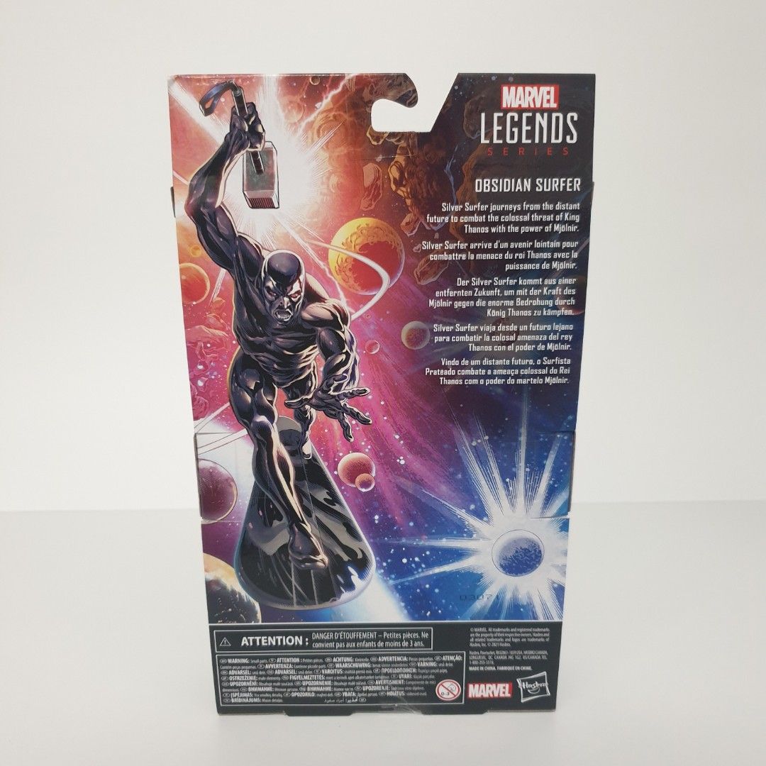 OBSIDIAN SURFER Marvel Silver Surfer Marvel Legends Series, Hobbies ...