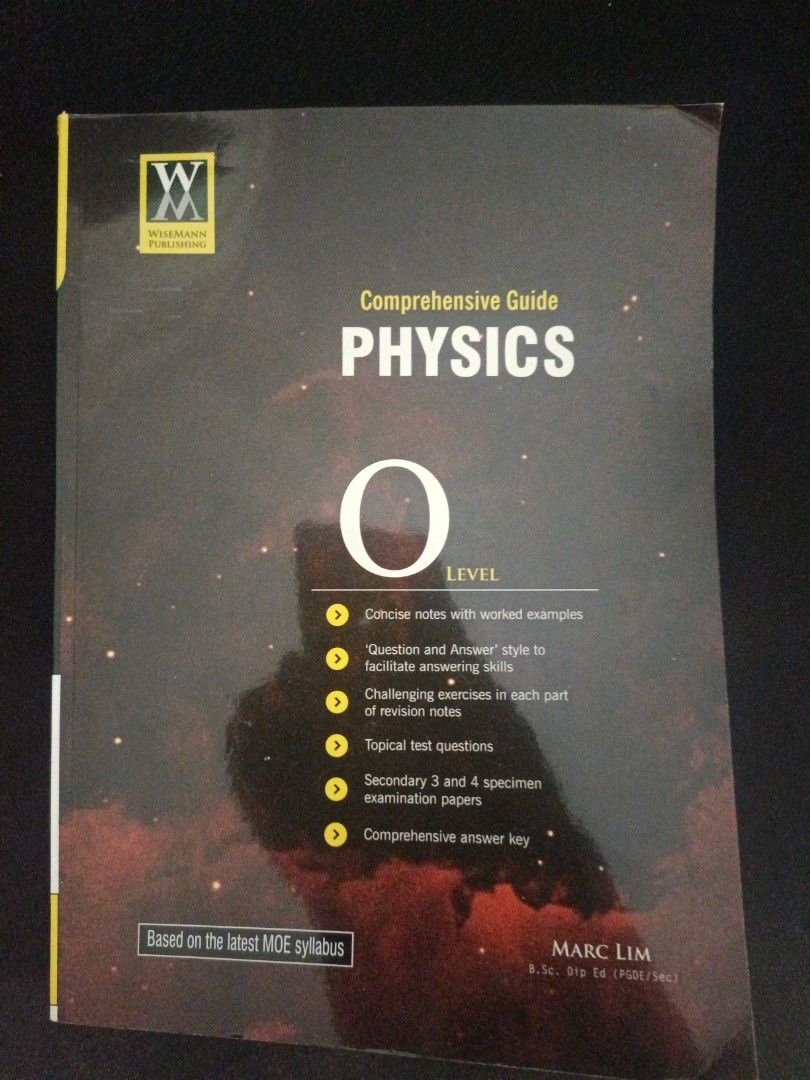 OLEVEL physics comprehension guide, Hobbies & Toys, Books & Magazines ...
