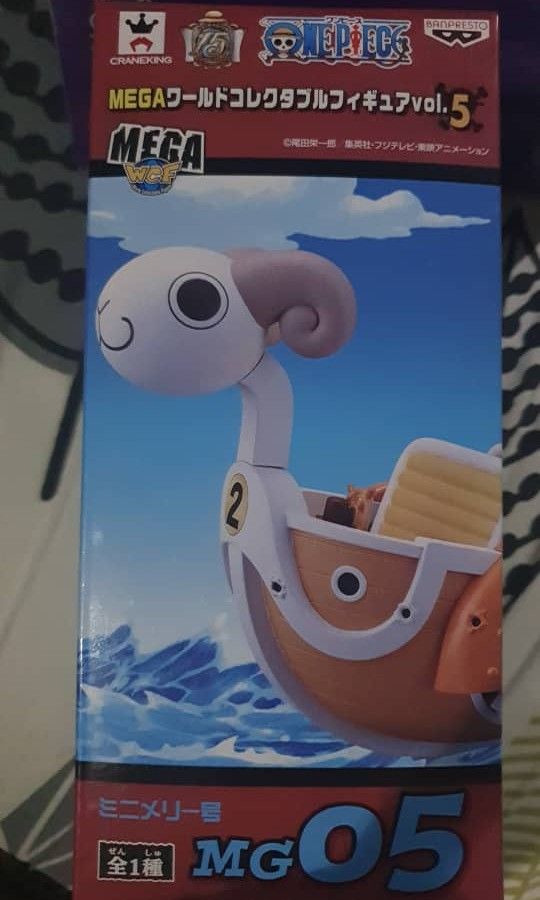 One Piece WCF Mega mini merry, Hobbies & Toys, Toys & Games on Carousell
