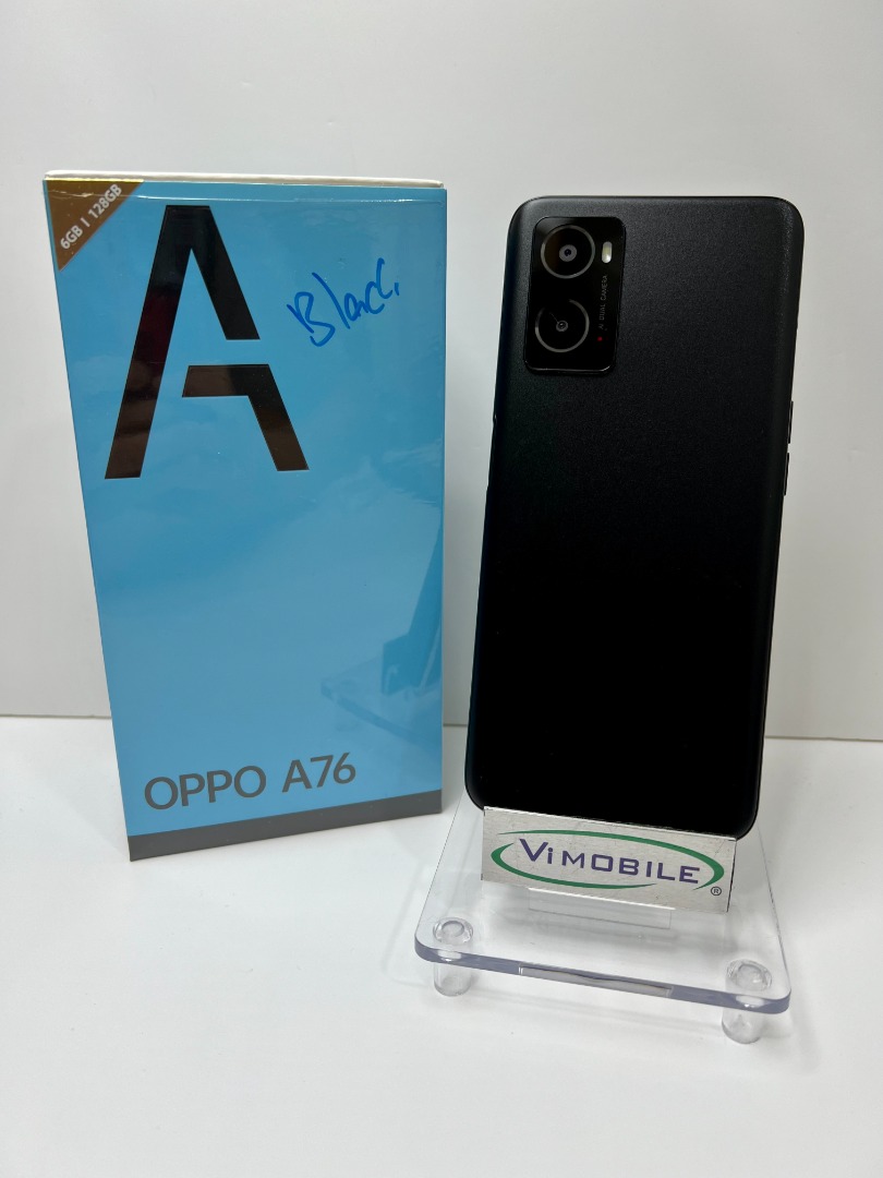 Oppo A76 Glowing Black 128GB, Mobile Phones & Gadgets, Mobile Phones ...