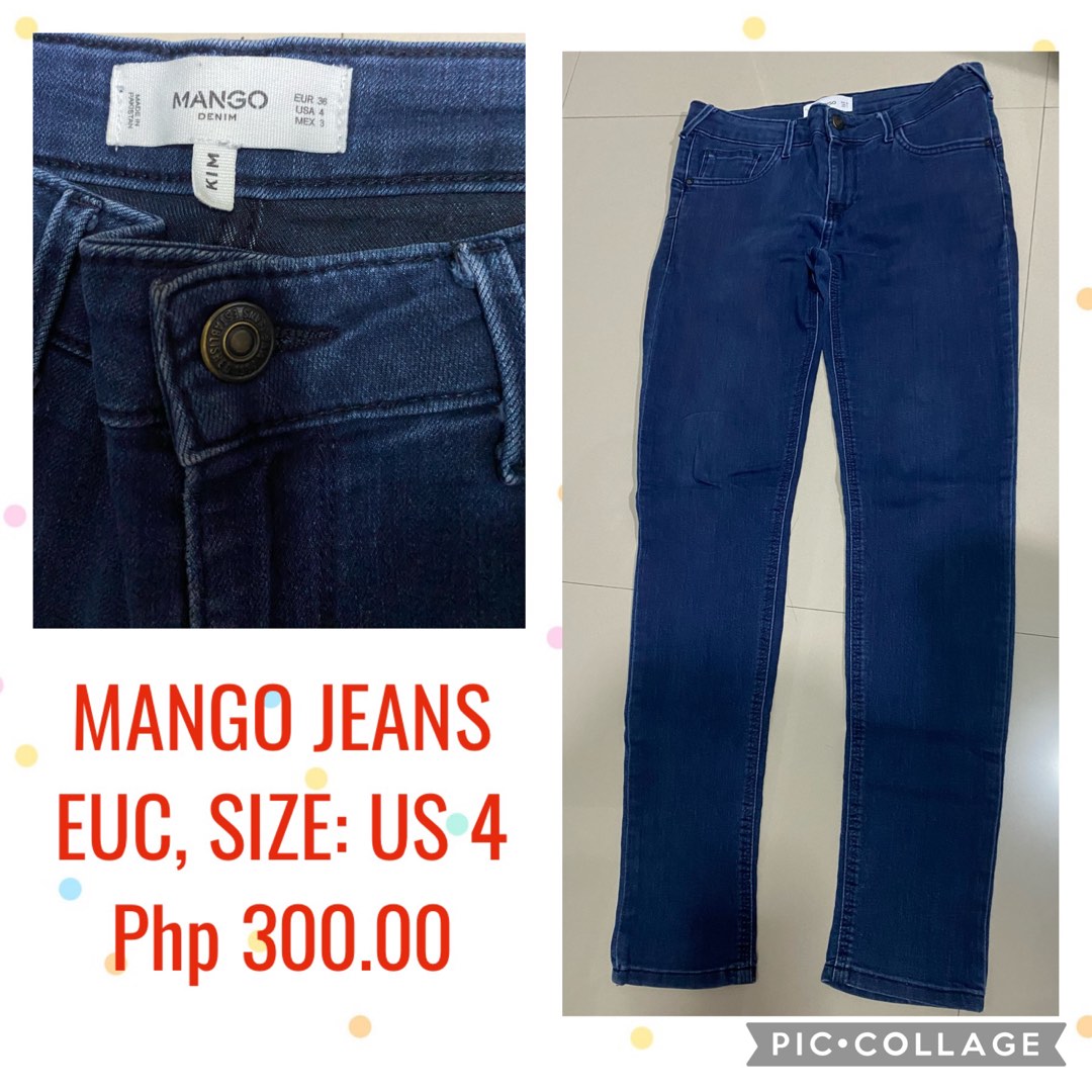 ORIGINAL MANGO JEANS, Women's Fashion, Bottoms, Jeans on Carousell