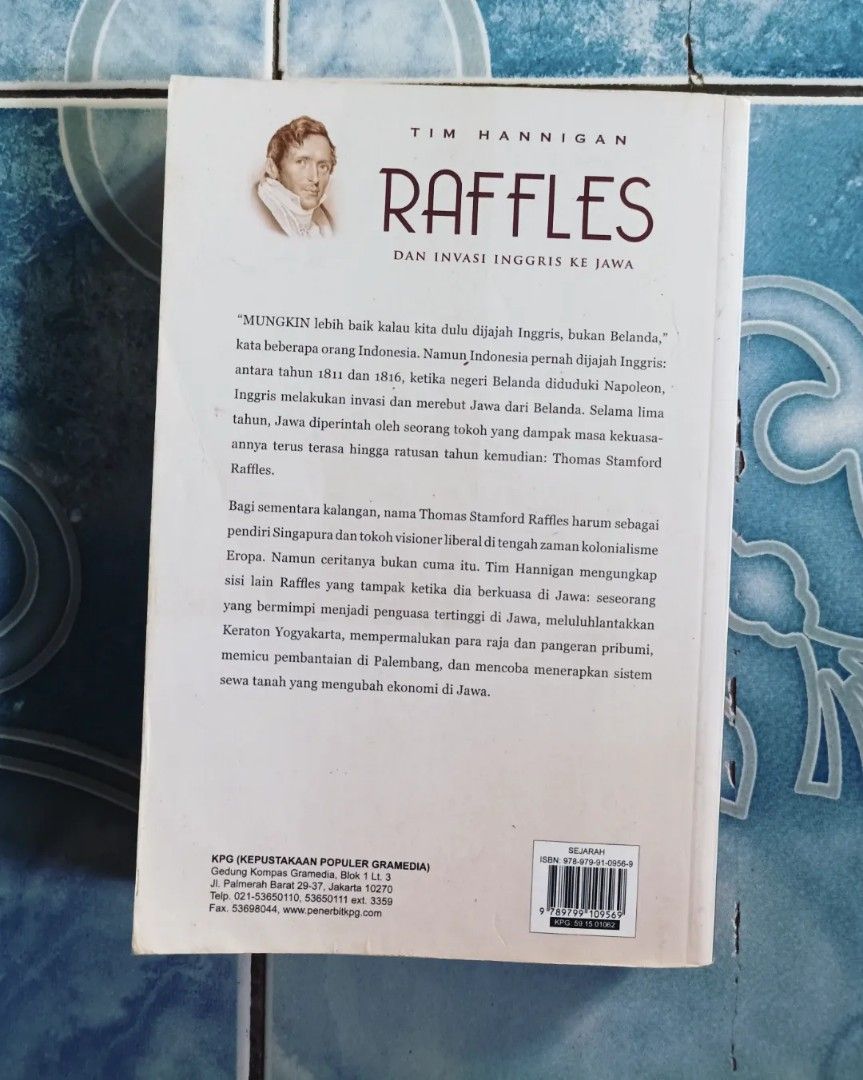 Original Raffles dan Invasi Inggris ke Jawa - Tim Hannigan, Buku & Alat ...