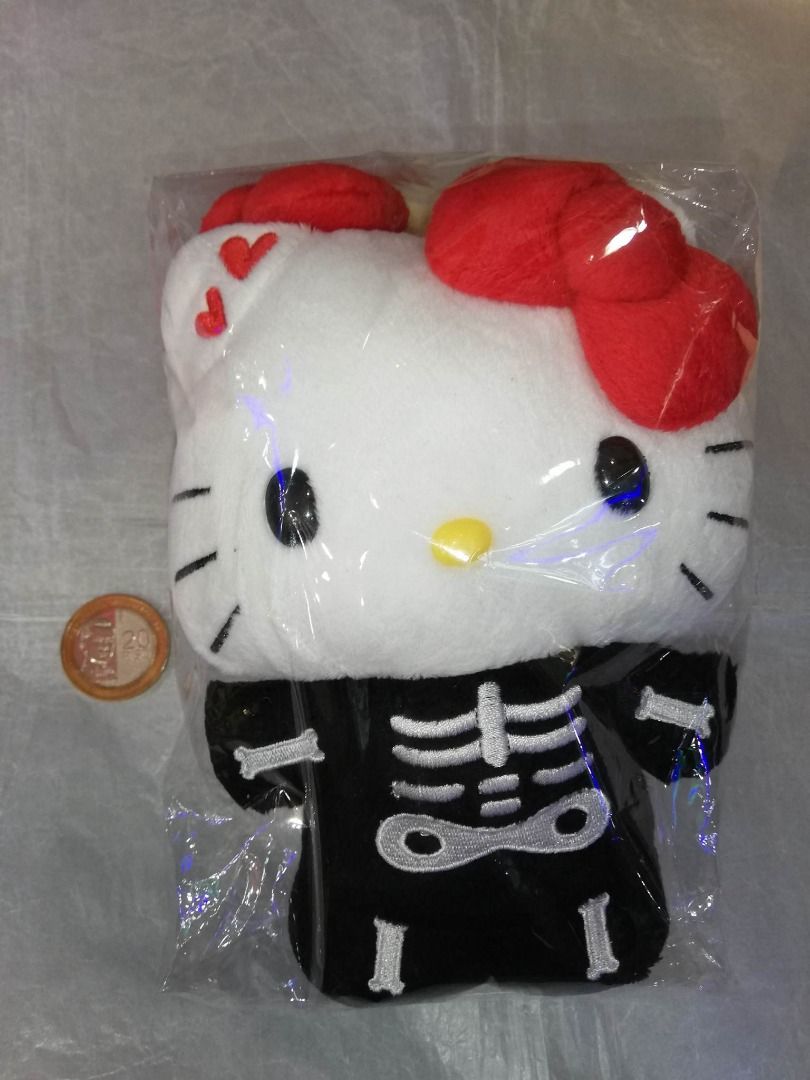 Original Sanrio 2018 Hello Kitty Halloween Reversible Plush Skull and ...