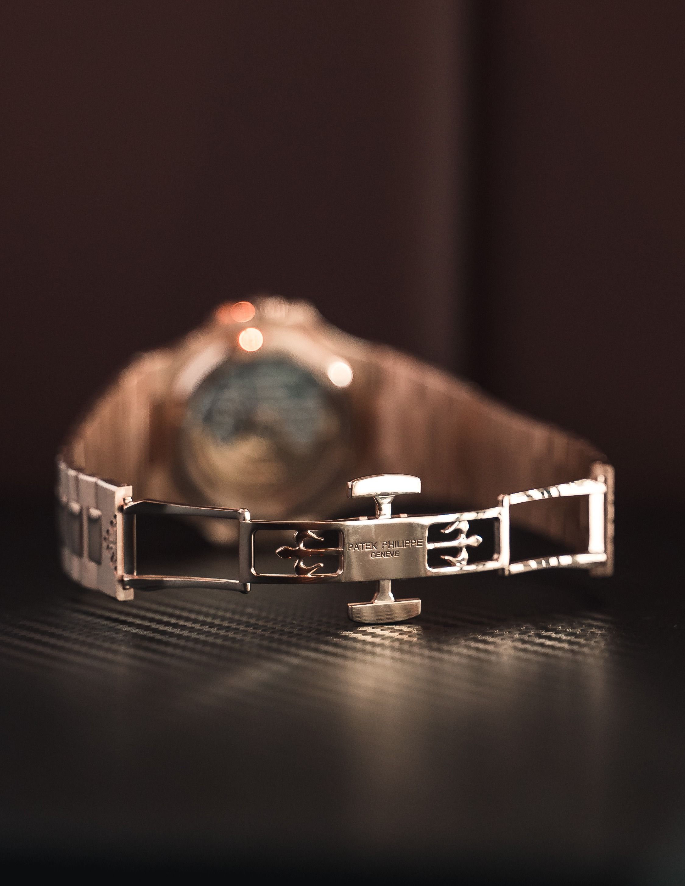 [CUSTOM] Patek Philippe Rose Gold Bracelet, Luxury, Watches on Carousell