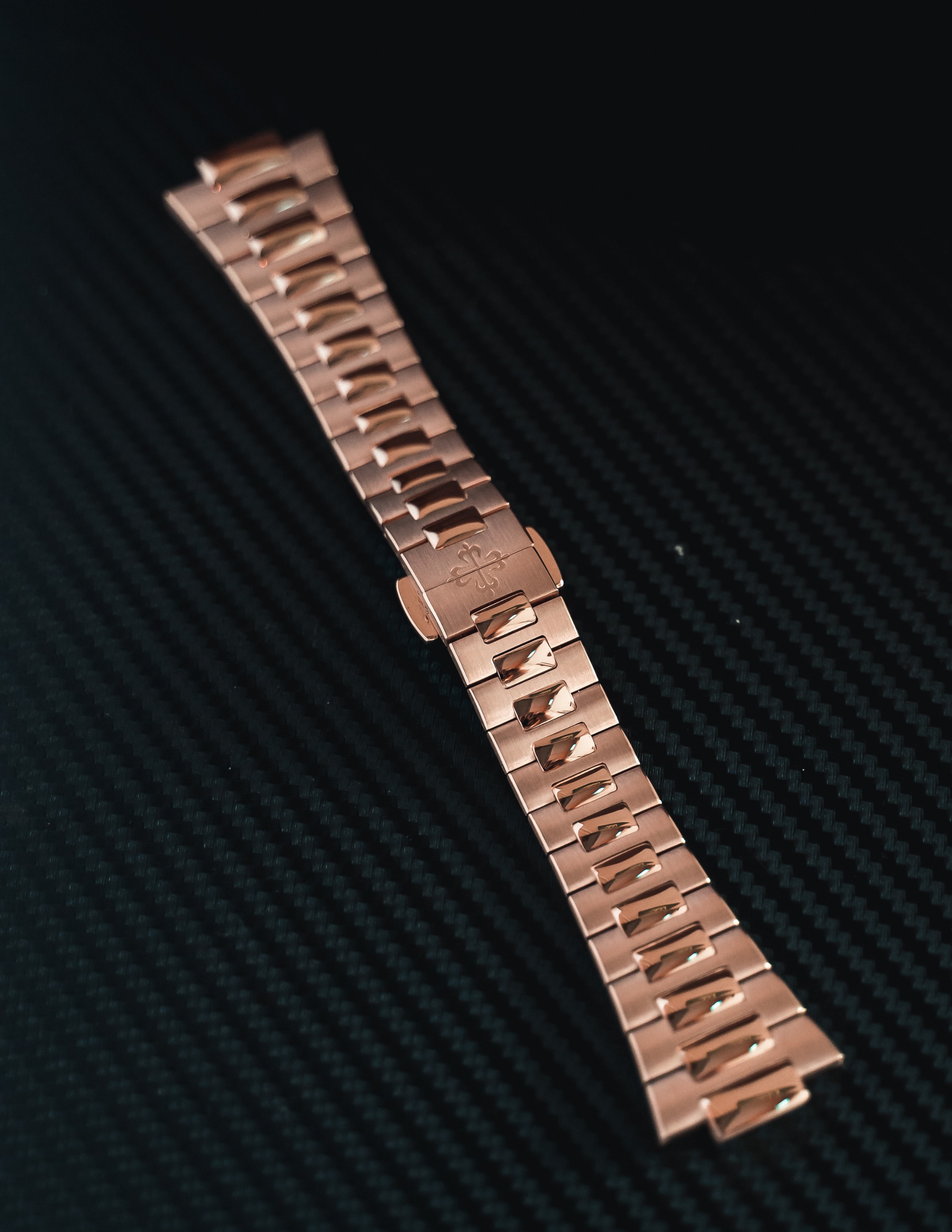 [CUSTOM] Patek Philippe Rose Gold Bracelet, Luxury, Watches on Carousell