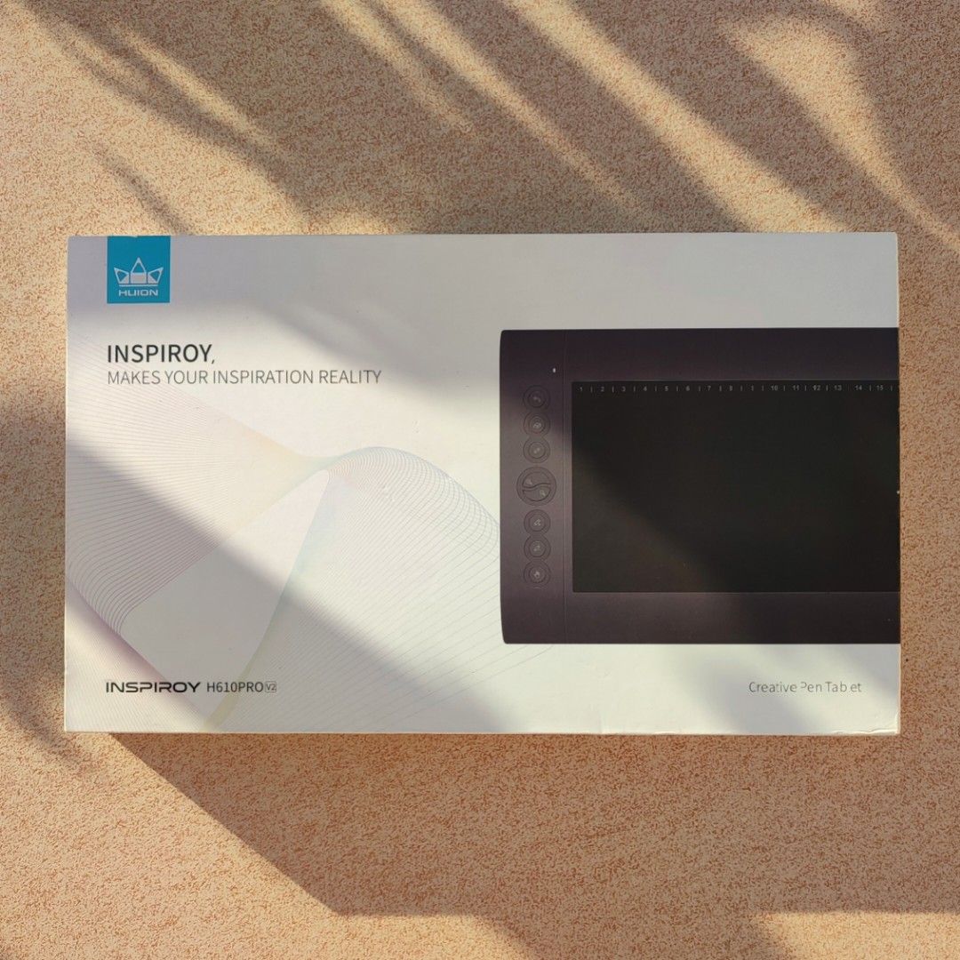 Pentab Huion Inspiroy H610 Pro V2 Pen and Drawing Tablet for Digital ...