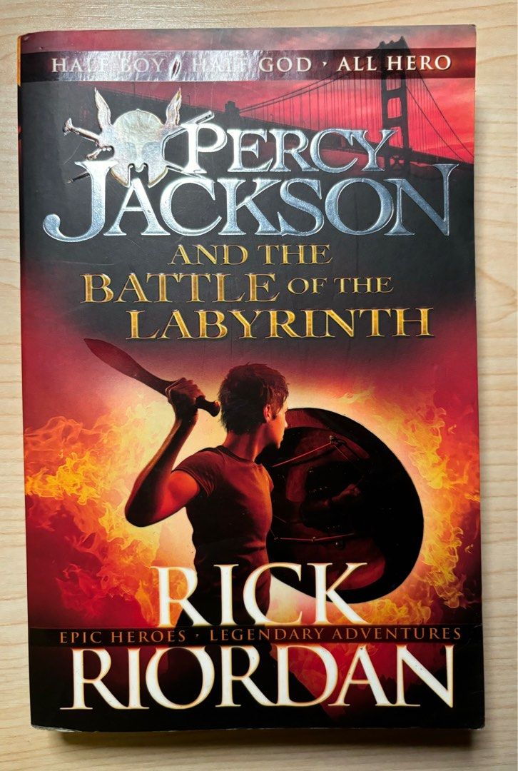 Percy Jackson 4: The Battle of the Labyrinth, Hobbies & Toys, Books ...
