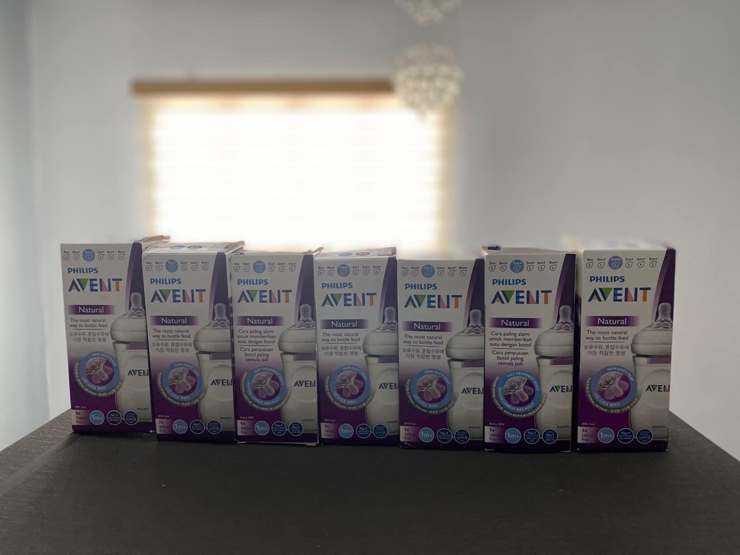 Philips AVENT 9oz Natural Baby Bottle, Babies & Kids, Nursing & Feeding ...