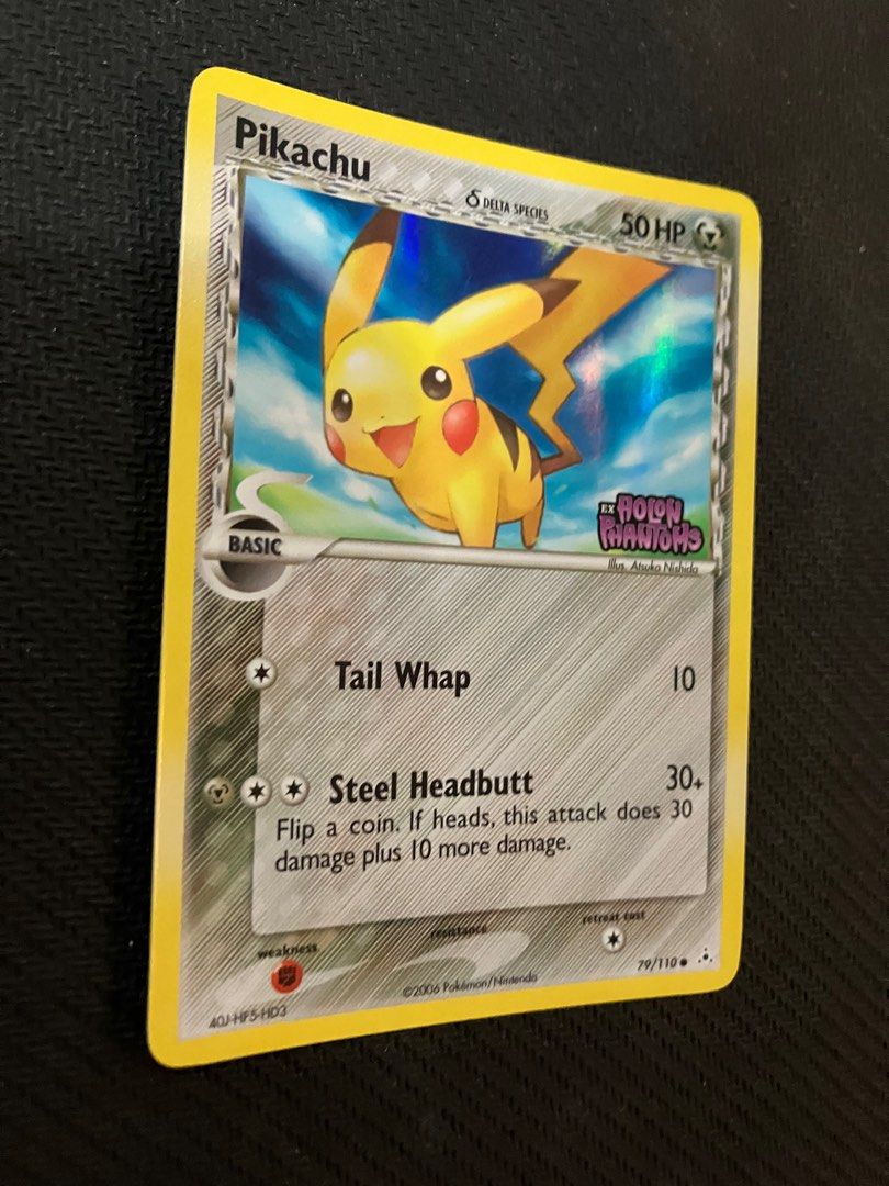 Pikachu Reverse Holo Holon Phantoms, Hobbies & Toys, Toys & Games on ...