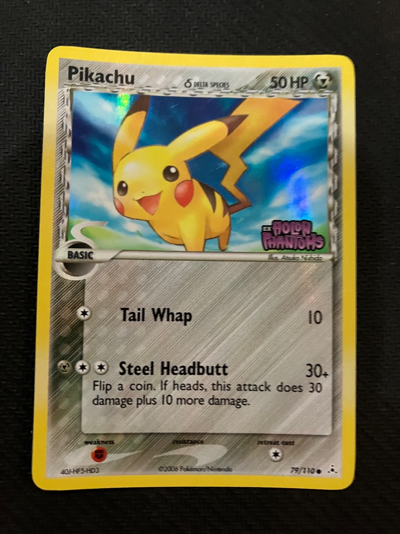 pikachu evolutions reverse holo