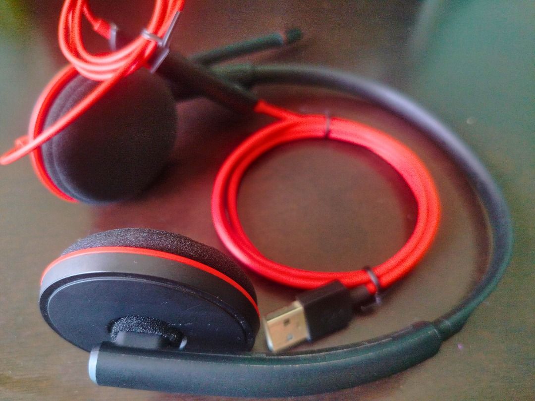 Plantronics C3220 Noise Cancelling USB Type-A, Audio, Headphones ...