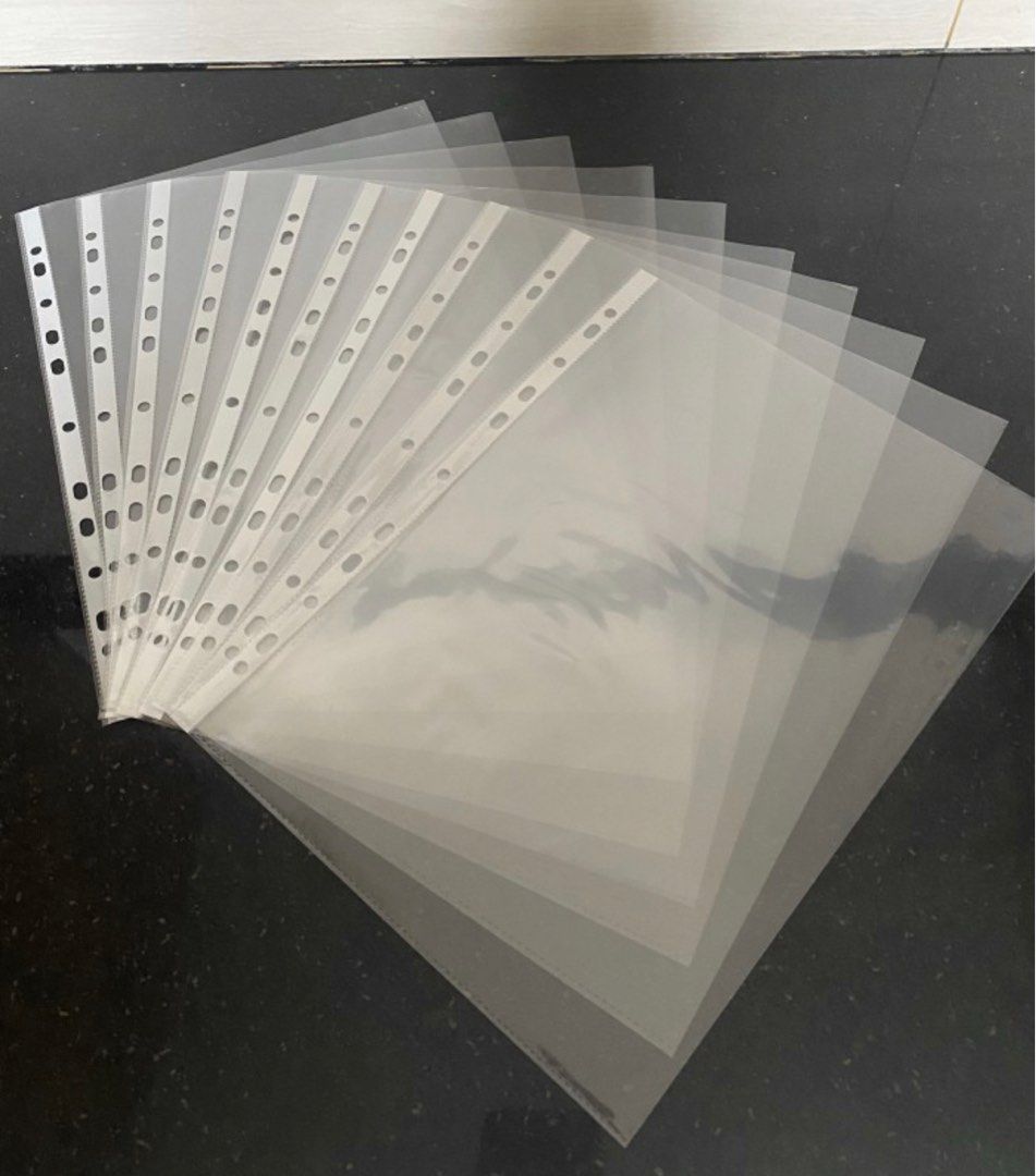 Plastik Folder A4 - 87 pieces + FREE Buku Folder, Buku & Alat Tulis ...