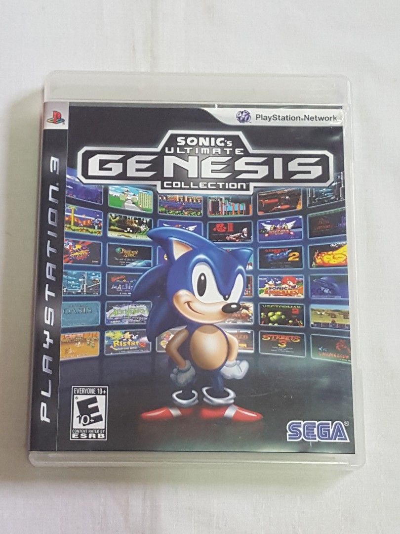 PlayStation 3 PS3 Sonic's Ultimate Genesis Collection, Video Gaming ...