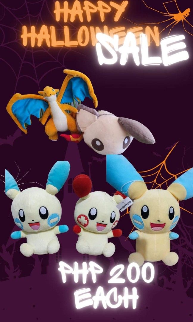 Pokemon plush, Hobbies & Toys, Toys & Games on Carousell