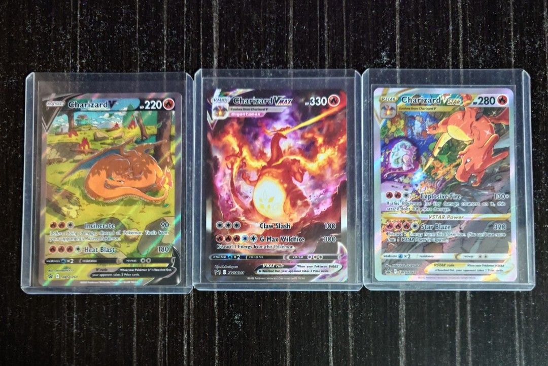 Pokemon UPC Charizard 260 261 262 brand new LAST SET, Hobbies & Toys ...