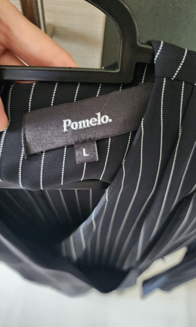 Pomelo wrap dress, Women's Fashion, Dresses & Sets, Dresses on Carousell