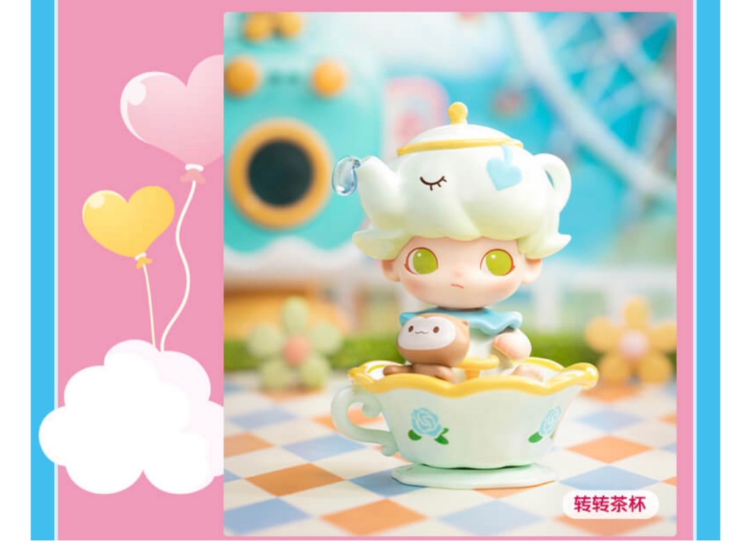 Popmart Dimoo Dating Series 約會日系列 轉轉茶杯 , 興趣及遊戲, 玩具 & 遊戲類 - Carousell