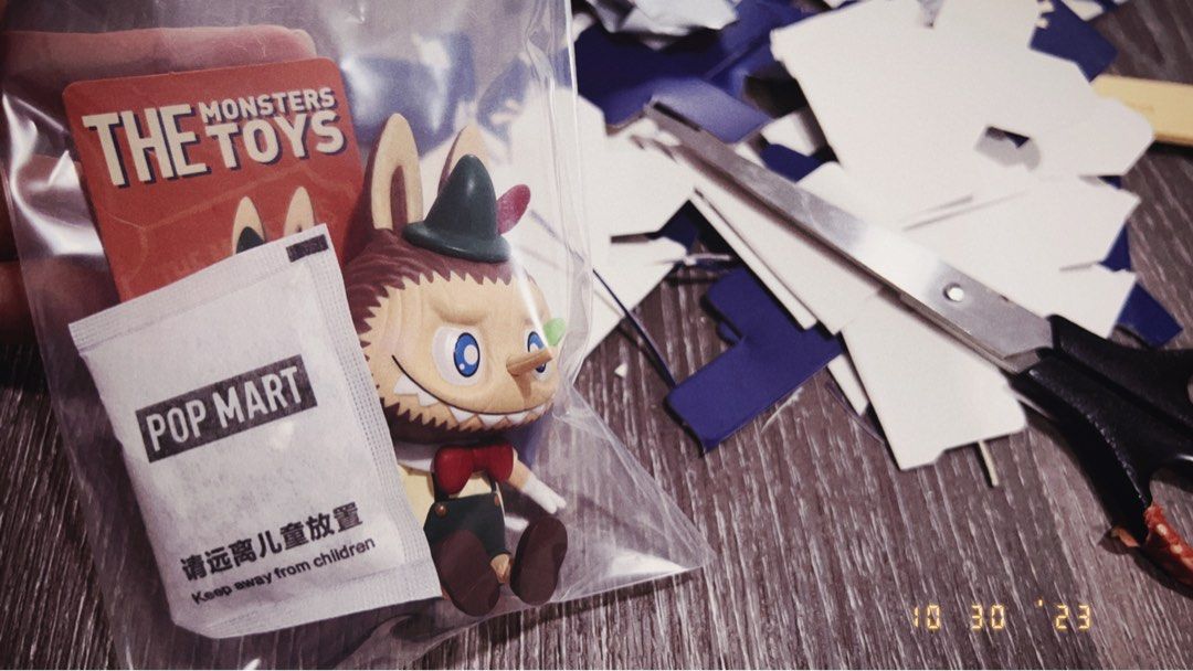 Popmart x how2work the monster toys, Hobbies & Toys, Toys & Games on ...