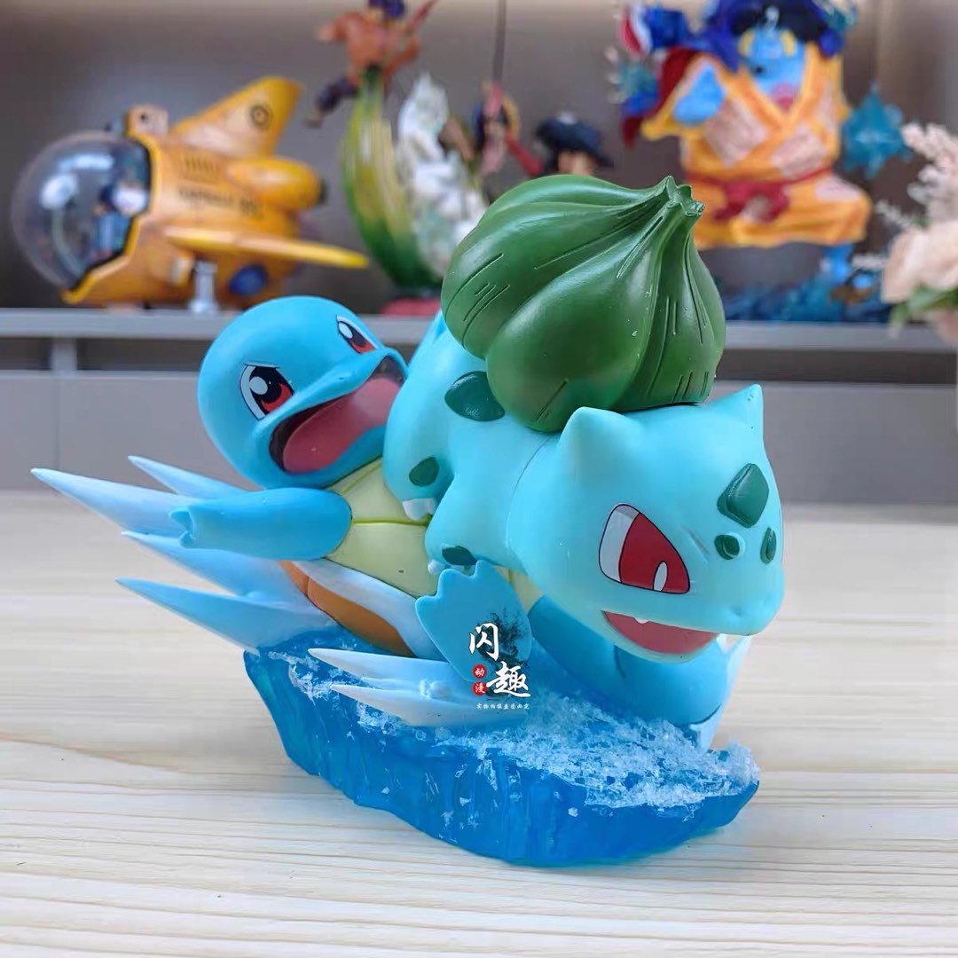 Pokémon-Balbasaur and squaitle ️12.5Cm, Hobbies & Toys, Toys & Games on ...