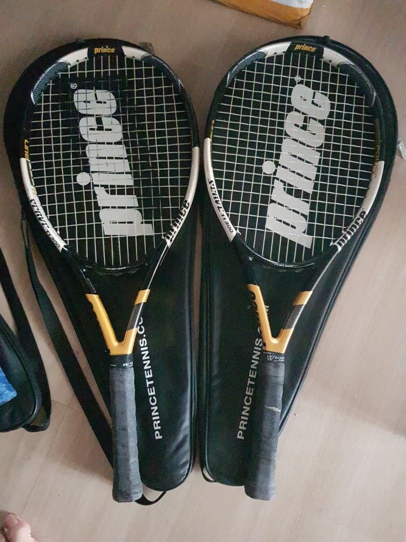 Prince tennis racquets, Sports Equipment, Sports & Games, Racket & Ball ...