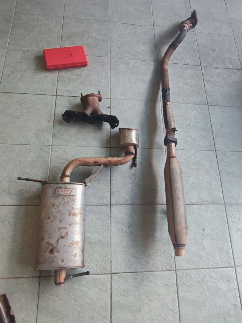 Proton Savvy Exhaust Full System, Sports Equipment, Other Sports ...