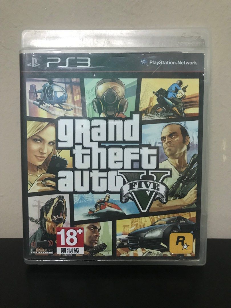 Ps3 Game Grand Theft Auto 5, Video Gaming, Video Games, PlayStation on Carousell