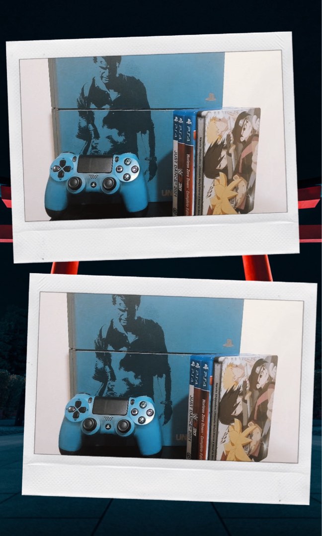 PS4 Limited Nathan Drake Edition 1TB, Video Gaming, Video Game Consoles ...