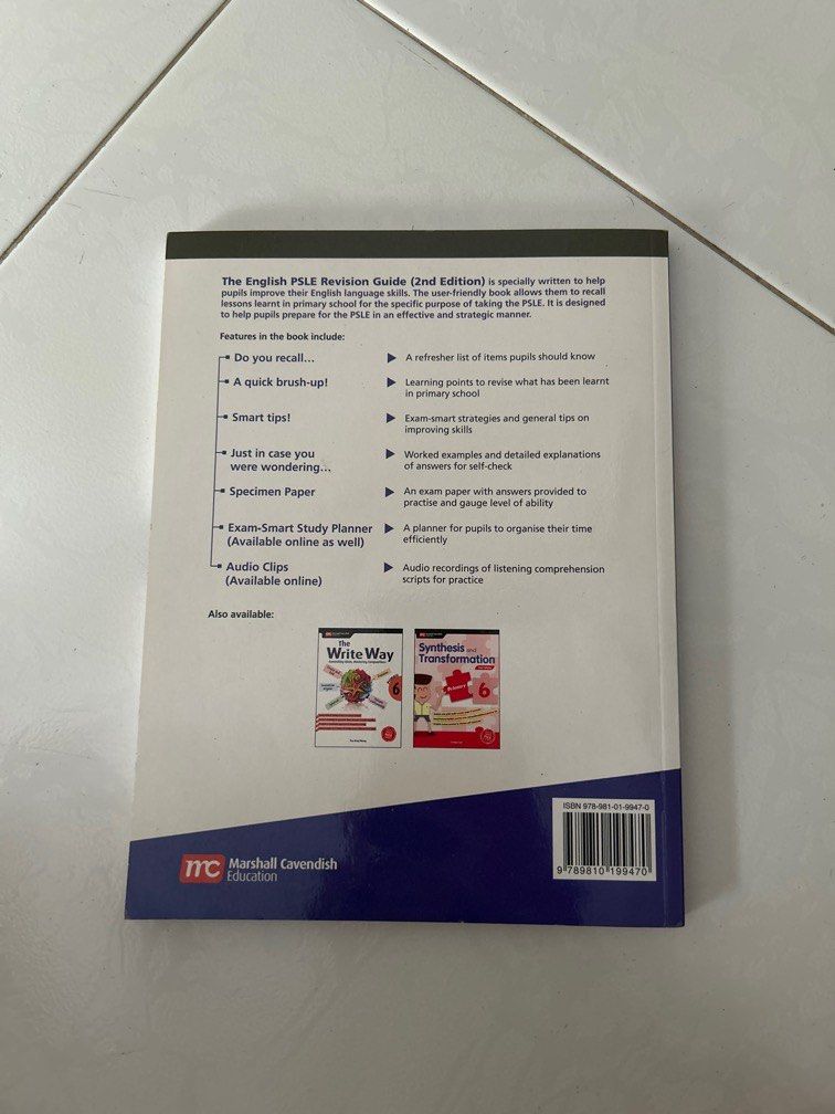 PSLE ENGLISH NOTES, Hobbies & Toys, Books & Magazines, Assessment Books ...