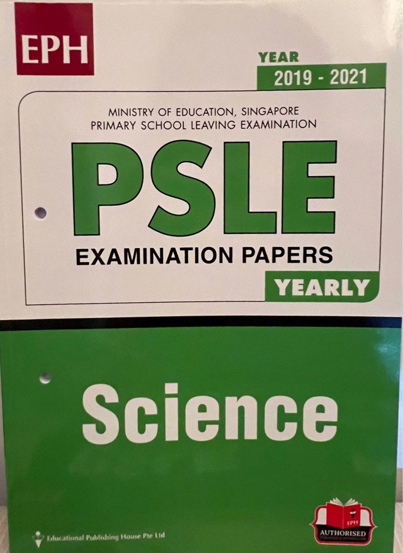 PSLE SCIENCE (Yearly and Topical) 2016-2021, Hobbies & Toys, Books ...