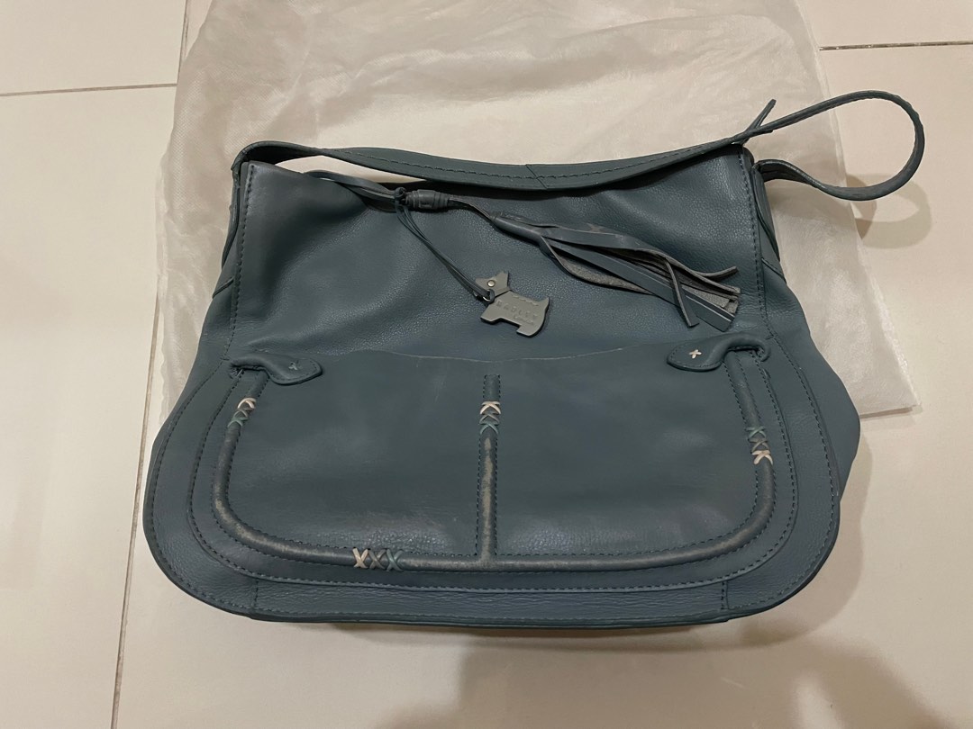 Radley London Blue Hand Bag, Luxury, Bags & Wallets on Carousell