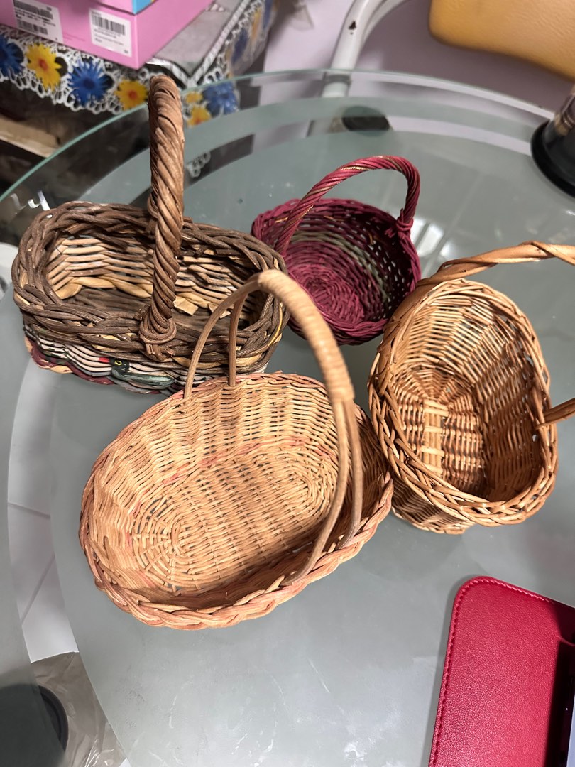 Rattan Baskets, Furniture & Home Living, Home Improvement ...