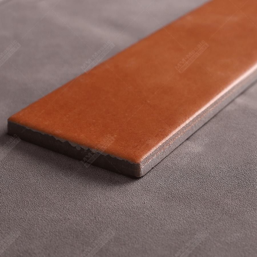 Terra Cotta Rectangular Matte Subway Tile - 308 x 75mm, Commercial ...