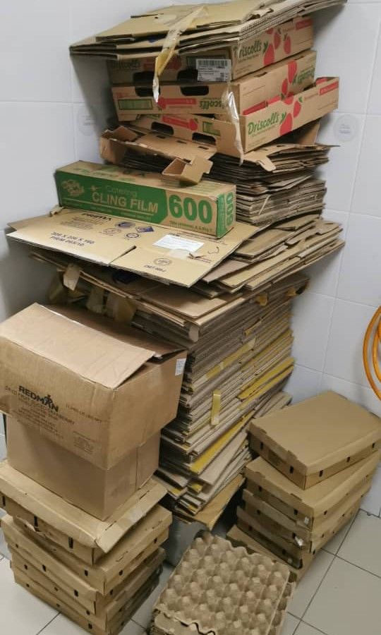 Recycle Carton Box to sell weekly, Furniture & Home Living, Home ...