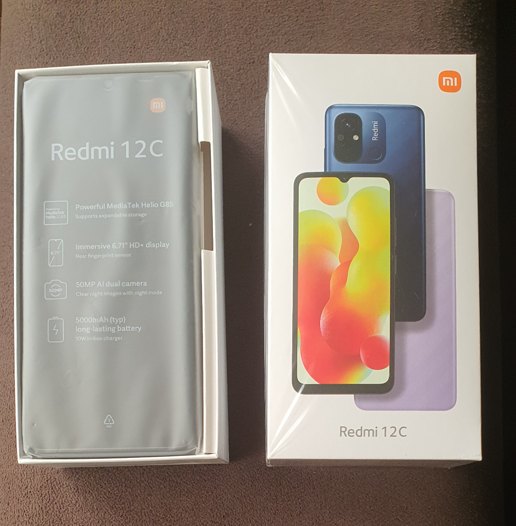 REDMI 12C 6GB RAM, 128 INTERNAL STORAGE VARIANT, Mobile Phones ...