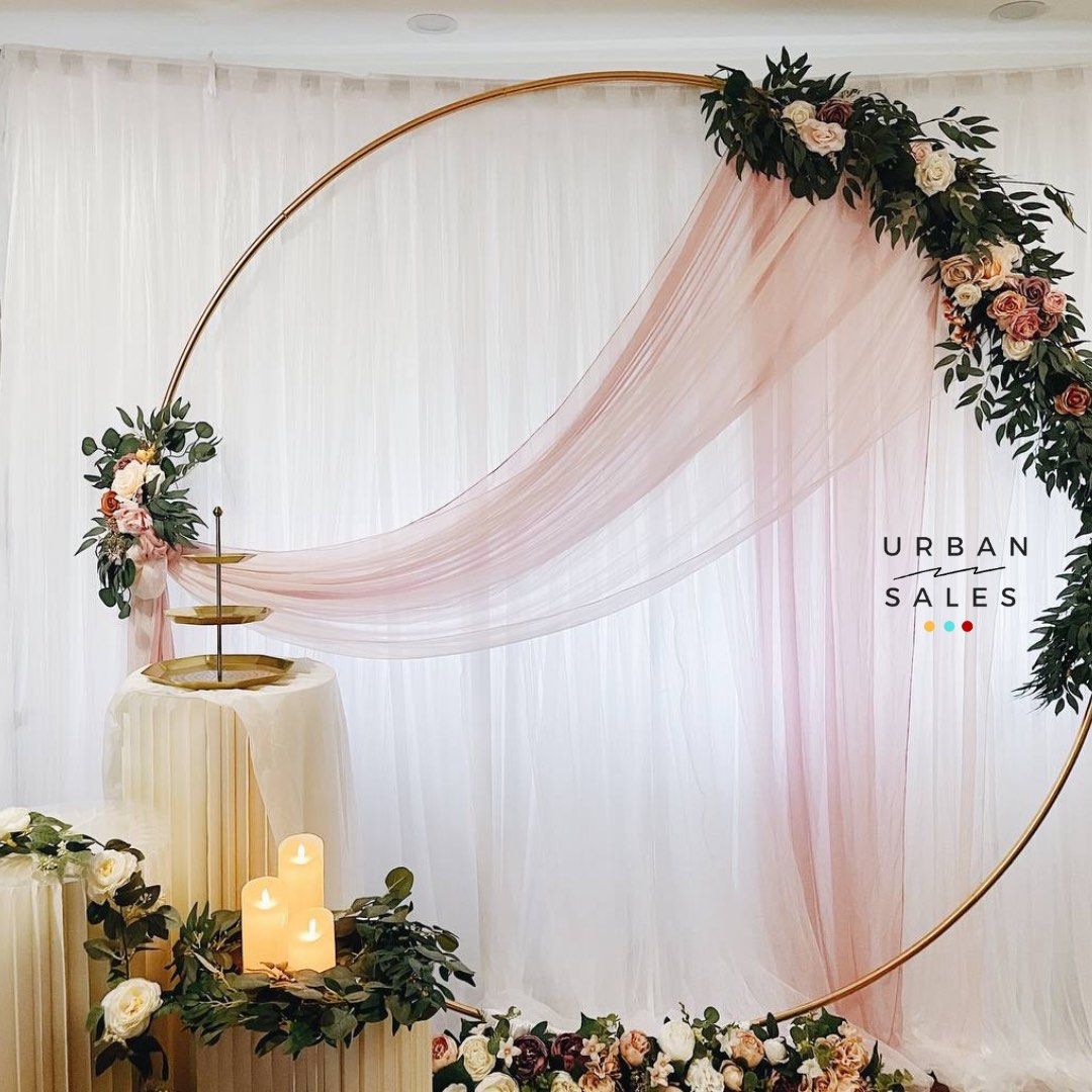 [Rental] Wedding Birthday Proposal Solemnisation Modern Rustic Backdrop ...