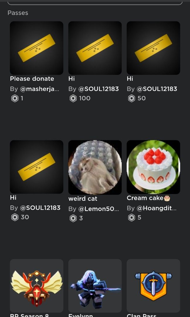 Rich roblox acc, Video Gaming, Gaming Accessories, Game Gift Cards ...