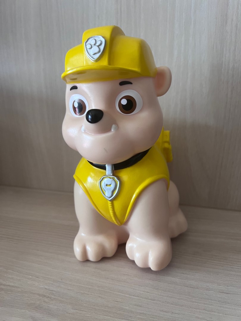 Rubble paw patrol coin bank, Hobbies & Toys, Toys & Games on Carousell