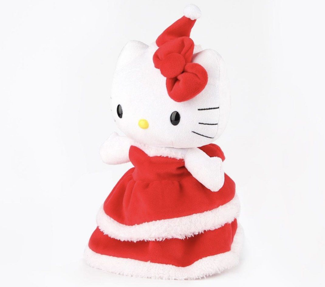 Sanrio Christmas Hello Kitty Musical Spinning and Dancing Plush 13", 興趣 ...
