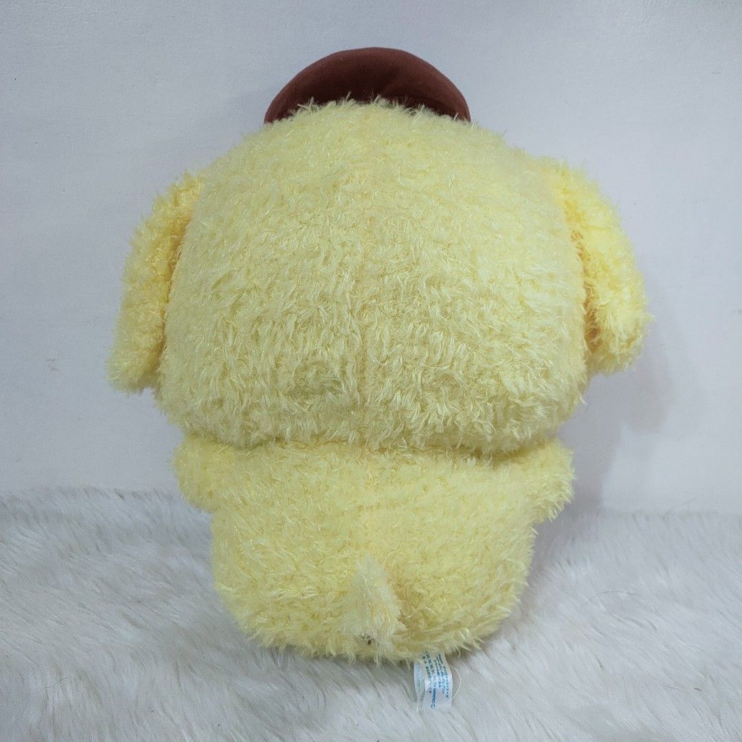 Sanrio Pompompurin Furry Plushie, Hobbies & Toys, Toys & Games on Carousell