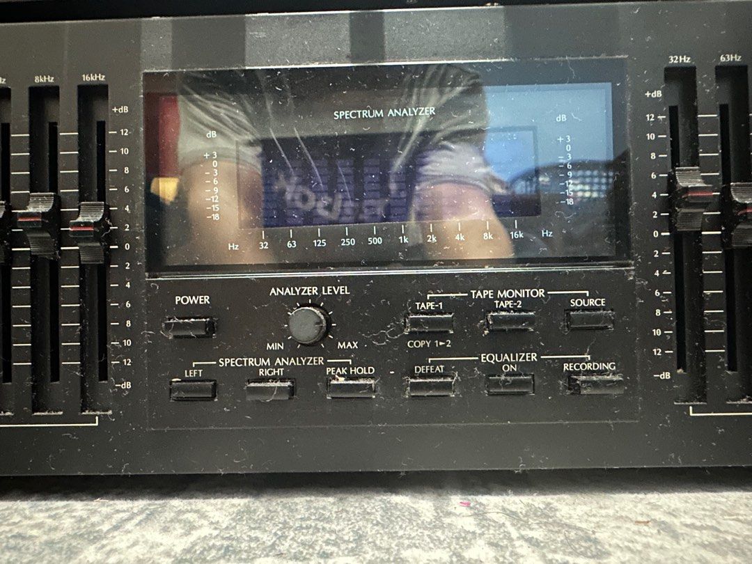 Sansui se-8 equalizer, Audio, Other Audio Equipment on Carousell
