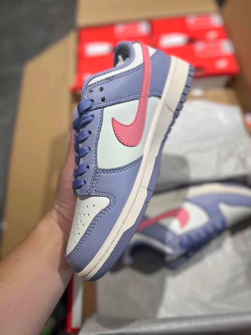 SB dunk low indigo haze UA, Men's Fashion, Footwear, Sneakers on Carousell